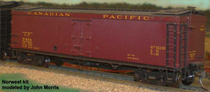 CPR#5618-H CPR Express express wood Reefer Dulux Gold on Tuscan car ...