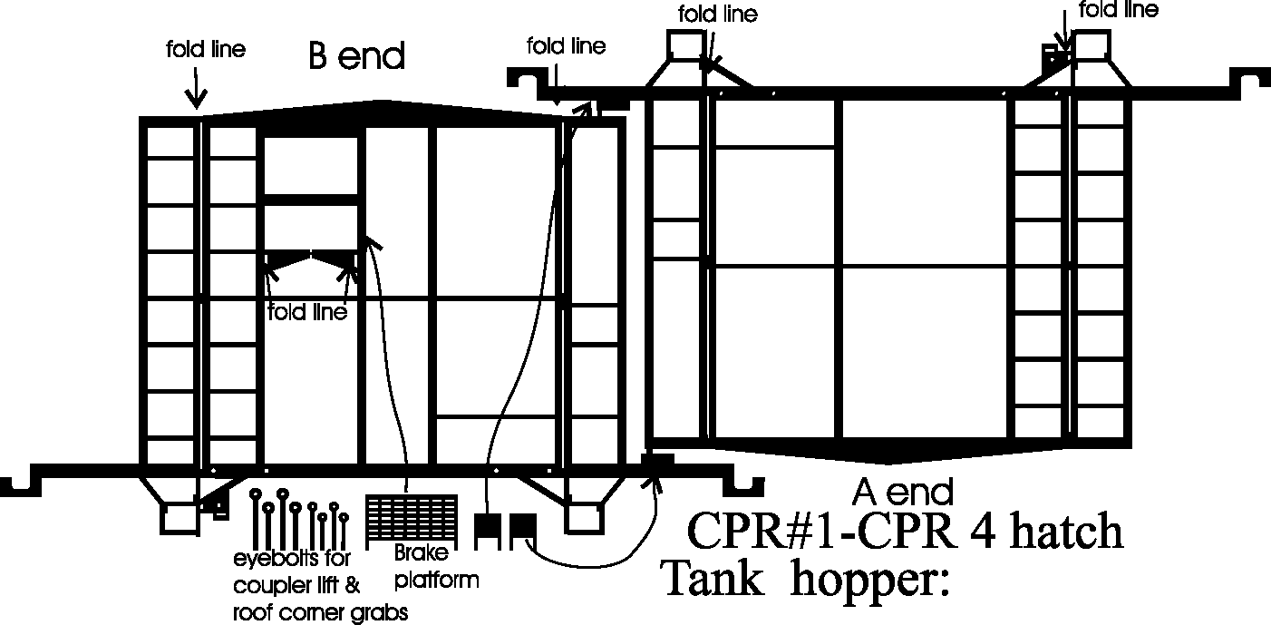 CPR#Hopper end 1-H curved side tank hopper end in Phosphor bronze ...